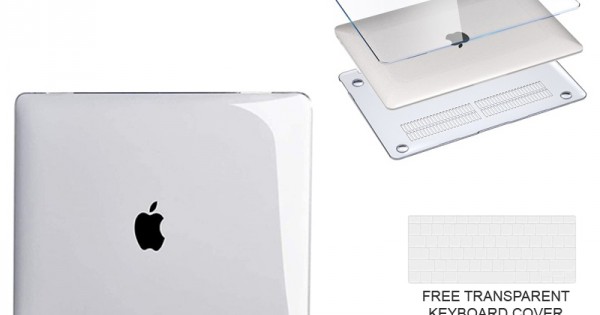 Clear Cover for Macbook with free Keyboard Cover